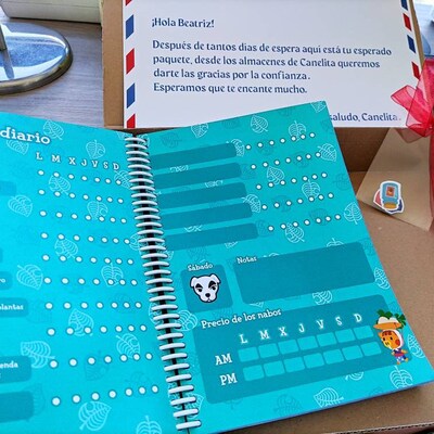 Animal Crossing paper/notepad/note Digital Download, orange ...