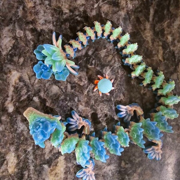 3D Printed Flexi Ball Python Snake - Etsy