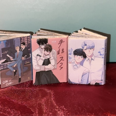 Pre-made Mini BL Books yaoi Manga Manhwa Spicy-fluffy - Etsy