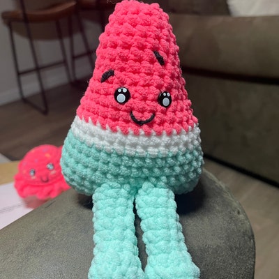 Watermelon CROCHET PATTERN No Sew Instant Download PDF Wendi the ...