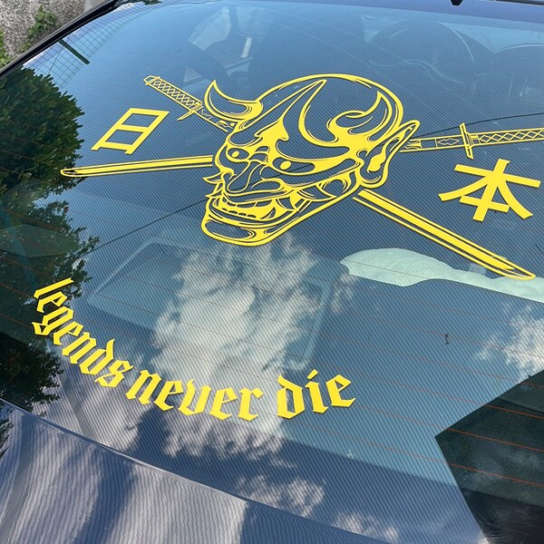 Ruthless Til Death Windshield Rear Window Decal Car Sticker Banner JDM ...