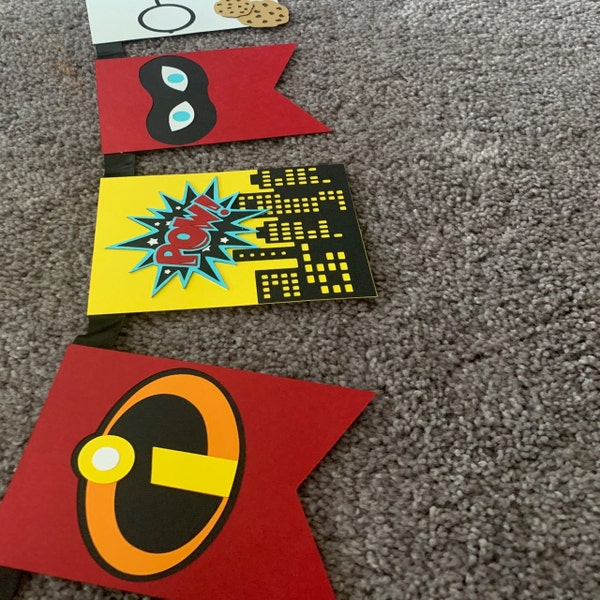 Incredibles Birthday - Incredibles Party - Incredibles Banner ...
