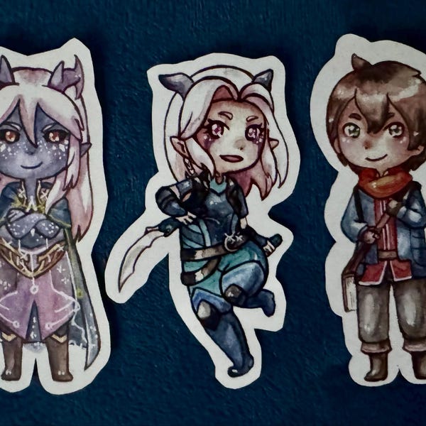 The Dragon Prince Vinyl Stickers - Etsy