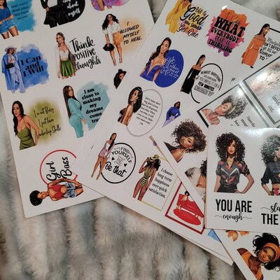 Chicka Chibi Divas II Stickers - Etsy