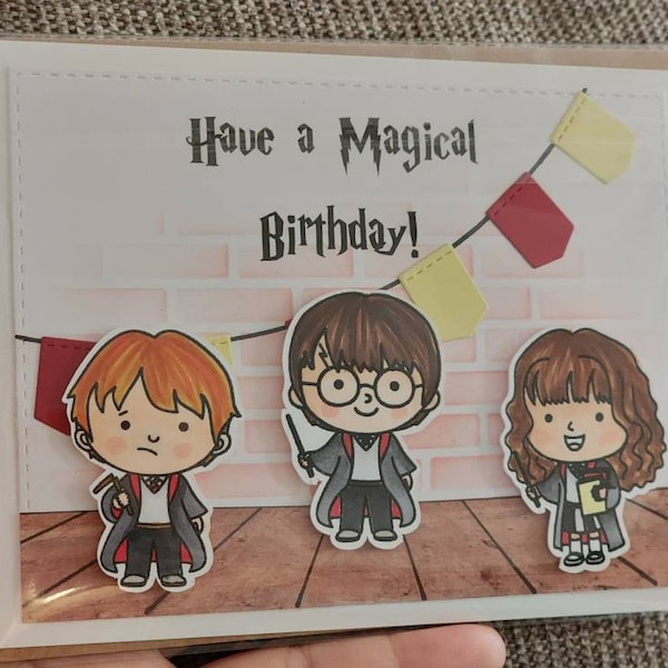 Set of 7 Teacher/school Themed Cards- COMPLETED Card Pack- Handmade ...