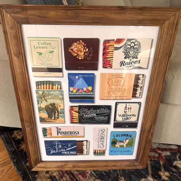 CUSTOM MATCHBOOK ART | Personalized Digital Matchbox Gift | Large ...