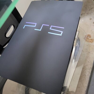 Retro PS5 Playstation 2 Logo Sticker, PS2 Logo Vinyl Decal Sticker for ...