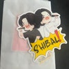 Yoongi El Capitxn Shibal DDAY Concert Vinyl Waterpoof Sticker | Suga ...