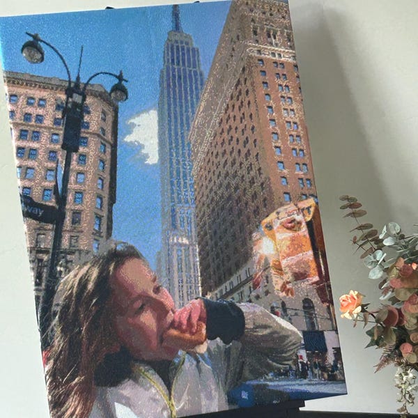 24x36 Frame | 24 X 36 Regular Floating Frame for 1.5" Canvas | Wooden ...