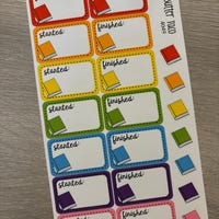 Alphabet Reading Challenge Planner Stickers ABC Reading Planner ...