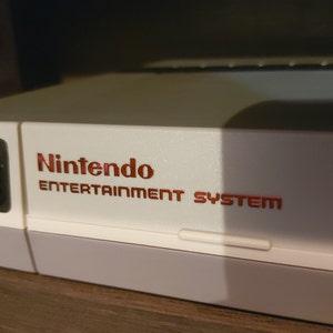 Nintendo NES Label / Aufkleber / Sticker / Badge / Logo 74 X 11mm268b ...