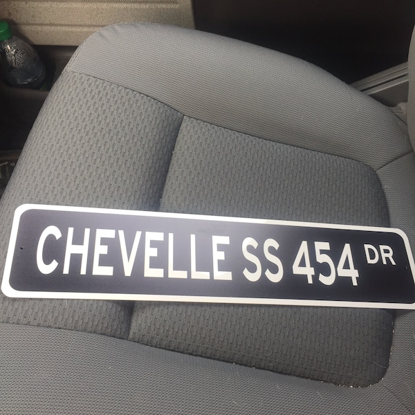 Chevelle SS 454, Chevrolet Chevelle SS 454 Sign, Chevelle SS 454 Gift ...