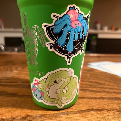 Boa Constrictor Bubble Gum Sticker - Etsy