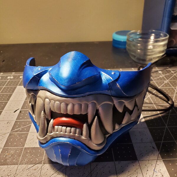Mortal Kombat Mask. Kitana Samurai 3d Printed. Kitana 3d Printed Mk11 ...