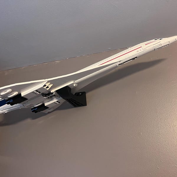 Wall Mounting Kit for Displaying Concorde (10318) - Etsy