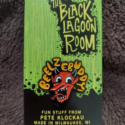 BEELZEBUDDY 1.25 Satan Enamel Pin Beelzebub Satanic Devil Demon - Etsy