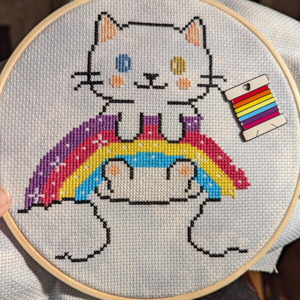 Mini Christmas Characters. Set of 21 Tiny Christmas Cross Stitch ...