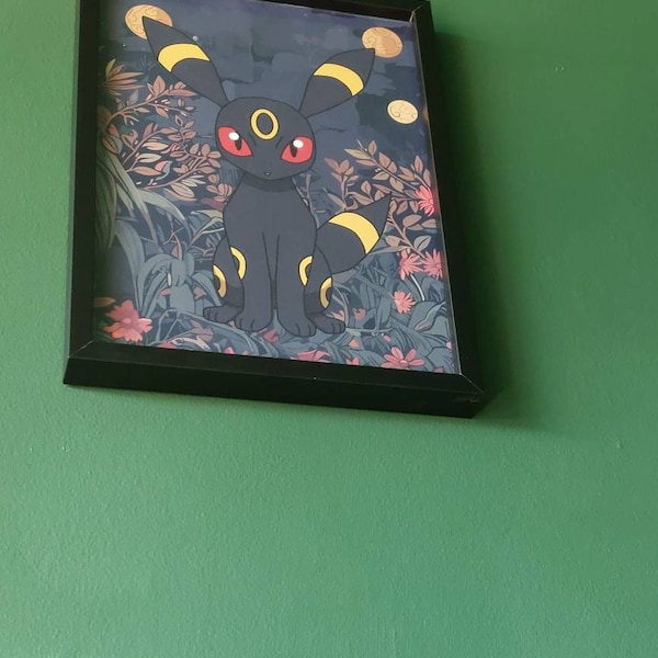 Rayquaza Poster: Japanese Style Pokemon Inspired Anime Artwork ...