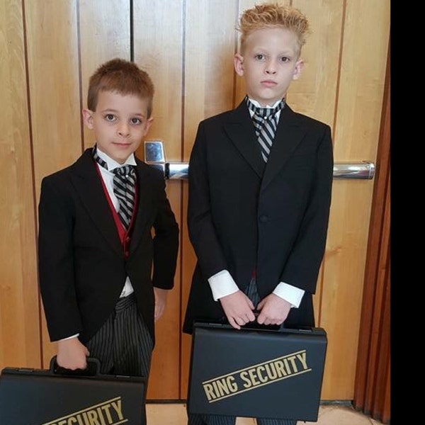 Ring Security Briefcase, Ring Security Case, Ring Bearer Briefcase ...