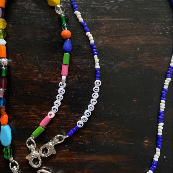 Beaded Face Mask Chain - Etsy