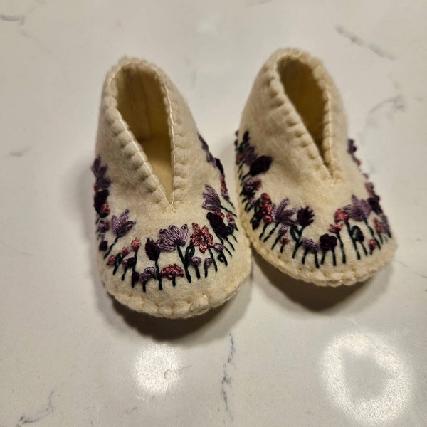 PDF PATTERN: Felt Baby Booties Sewing Tutorial - Baby Shoes DIY - Etsy