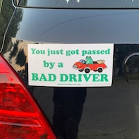 Funny Weird Gen Z Bumper Sticker, a Witch Turned Me Into a Car, 7.5 X 3 ...