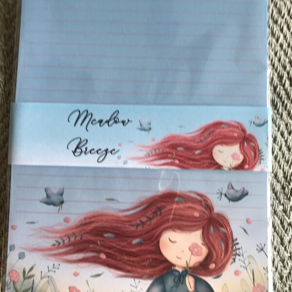 Sea Turtle A5 Letter Writing Paper, Pen Pal Supplies, Stationery Lined ...