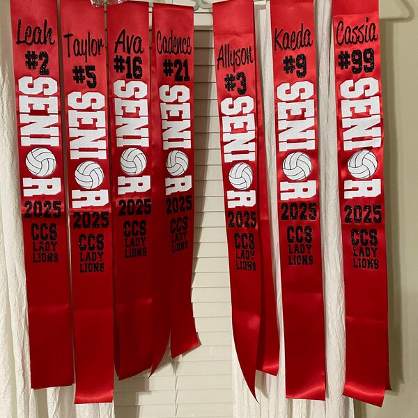 Color Guard Senior Sash - Senior Sash - Band Flags Majorette Senior ...