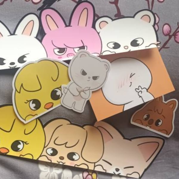 Stray Kids SKZOO Peeker Car Stickers - Etsy