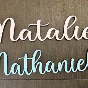 Wooden Name Sign Custom Name Sign Nursery Decor Baby Gift Baby Shower ...