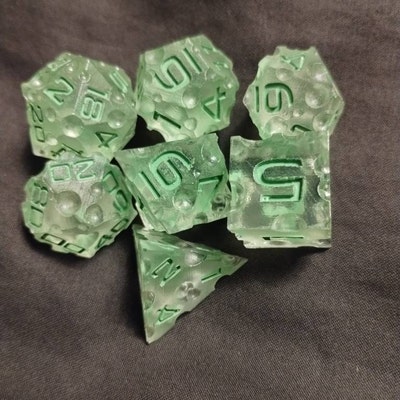 Dice Set Skull Sharp Edge, D&D Dice Set for Dungeons and Dragons D and ...