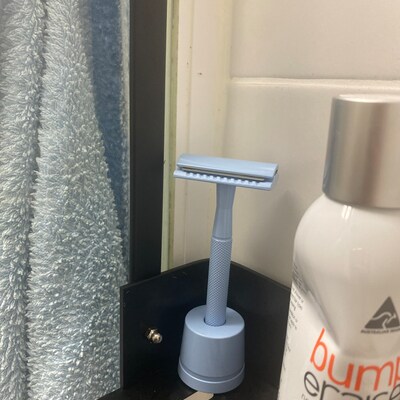 Seafoam Green Safety Razor Eco-friendly Reusable Razor With Stand 5 ...