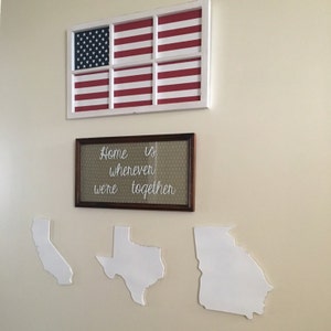 California Unfinished Wooden State Craft Decorable Shape Any - Etsy