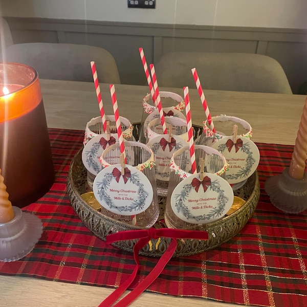 Valentines Gin Drinks Topper Cocktail Topper Party Edible Favour - Etsy