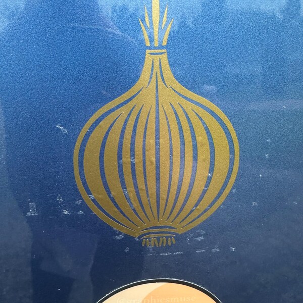 Twilight Golden Onion Metallic Vinyl Decal - Etsy