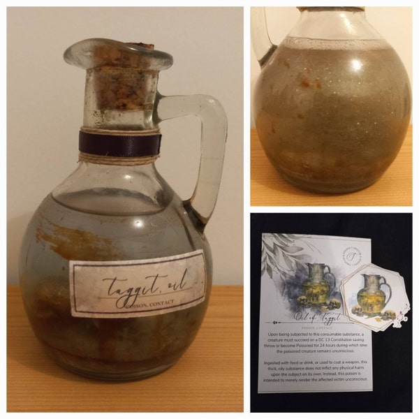 Potion | “potion of Gaseous Form” | Hand-made Sensory Jar Styled in an ...