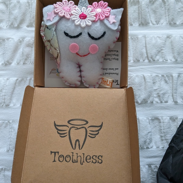 Toadstool Tooth Fairy Pillow, Handmade in Sydney - Etsy