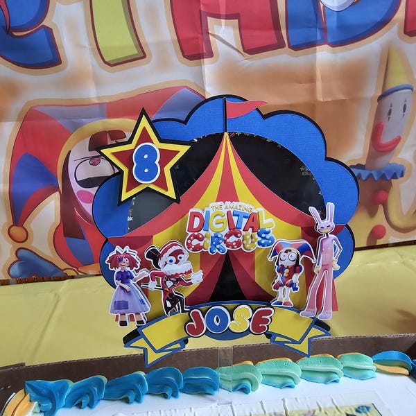 Mercat Gabby Cat Playhouse Inspired Custom Cake Topper - Etsy