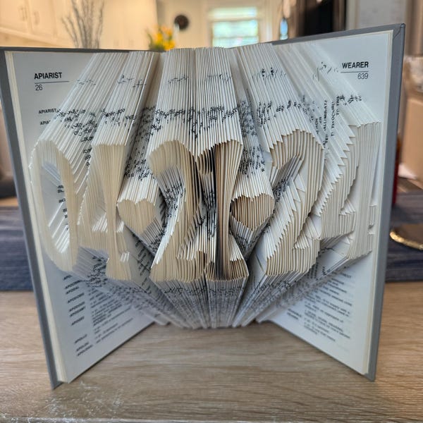 Ice Skate Folded Book - Etsy