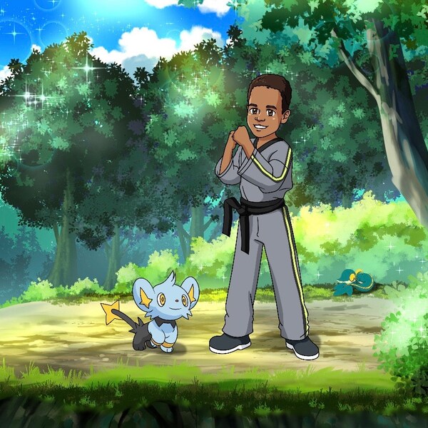 Custom POKEMON Character Portrait From Photo DIGITAL COPY Personalized ...