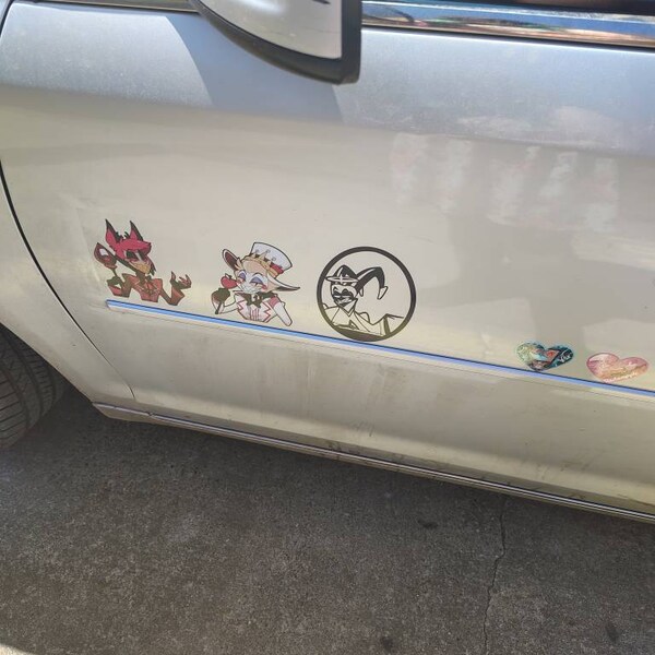 Hazbin Hotel Inspired - Adam Vinyl Decal Sticker - Etsy