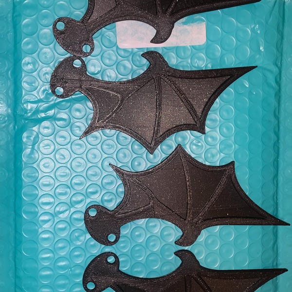 Vampire Wings for Shoes, Vampire Costume Accessories, Bat Wings Cosplay ...