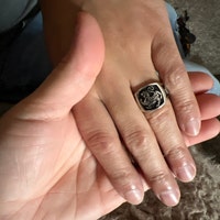 Widows Sons Masonic Ring in Sterling Silver Cigar Band Style - Etsy Canada