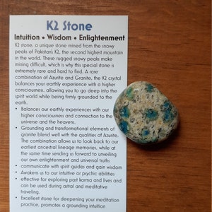 K2 Stone Tumbled Azurite in Quartz Tumbled K2 Blue Stone Multiple Sizes ...