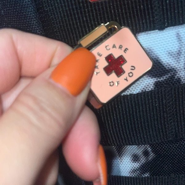 Self Care Enamel Pin- Take Care of You Feminist Art Feminist Gift ...