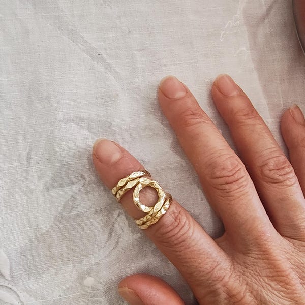 Arthritis Finger Splint Ring, 925 Sterling Solid Silver Ring,arthritis ...