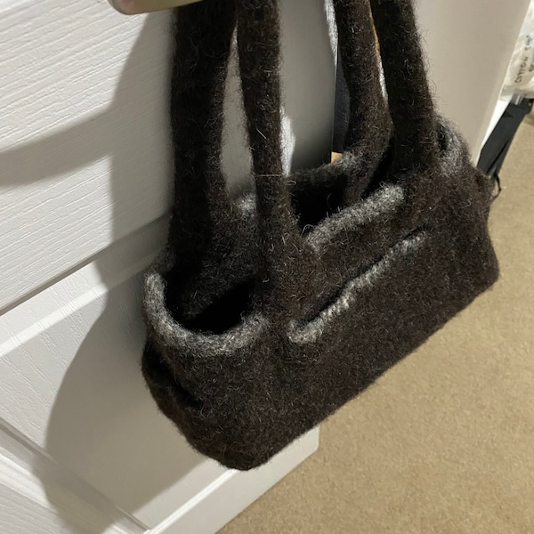 Knitting Felted Bag Pattern ~ Sonora Bag - Etsy