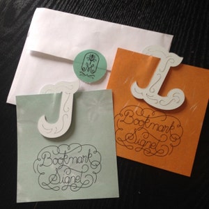 Alphabet Bookmarks | Etsy