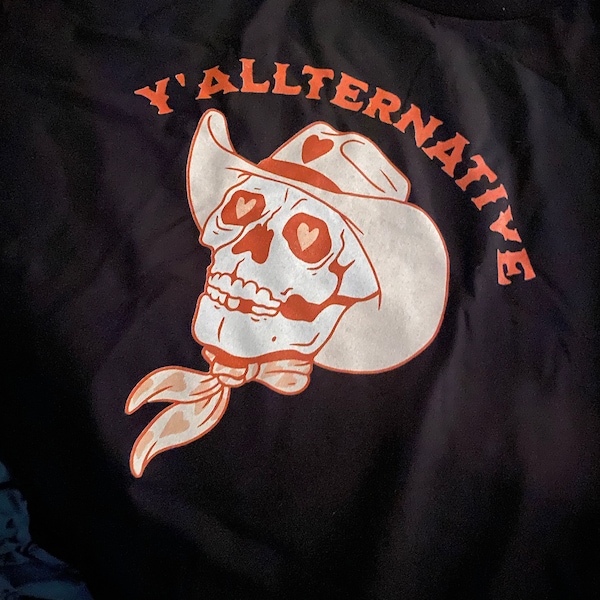 Yallternative Shirt, Yallternative Tshirt, Emo Country Shirt, Gothic ...