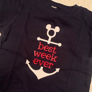 Disney Cruise Shirts best Week Ever Mouse Anchor | Etsy